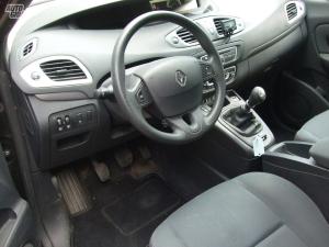 Black Renault Scenic 2009 in Druskininkai, with an engine capacity of 1.40 L and mileage of 202 thousand km for 2300 €, photo 15 on AUTOMOTO.COM.LV
