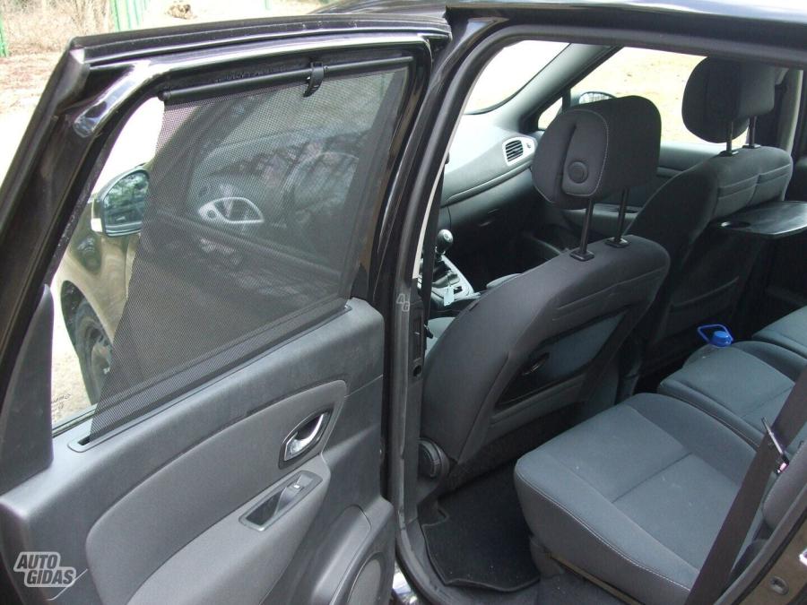 Black Renault Scenic 2009 in Druskininkai, with an engine capacity of 1.40 L and mileage of 202 thousand km for 2300 €, photo 16 on AUTOMOTO.COM.LV