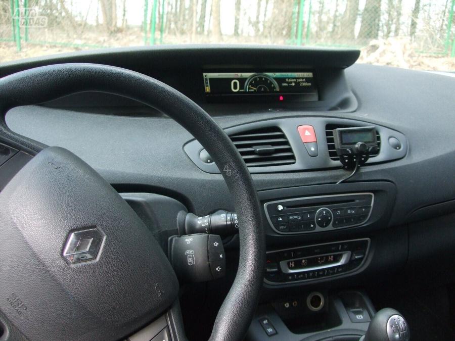 Melns Renault Scenic 2009 Druskininkai, ar dzinēja tilpumu 1.40 L un nobraukumu 260 tūkst. km par 999 €, foto 6 vietnē AUTOMOTO.COM.LV