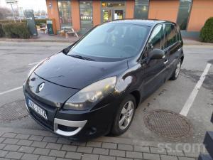 Melns Renault Scenic 2010 Rīga, ar dzinēja tilpumu 1.40 L un nobraukumu 468 tūkst. km par 1450 €, foto  vietnē AUTOMOTO.COM.LV