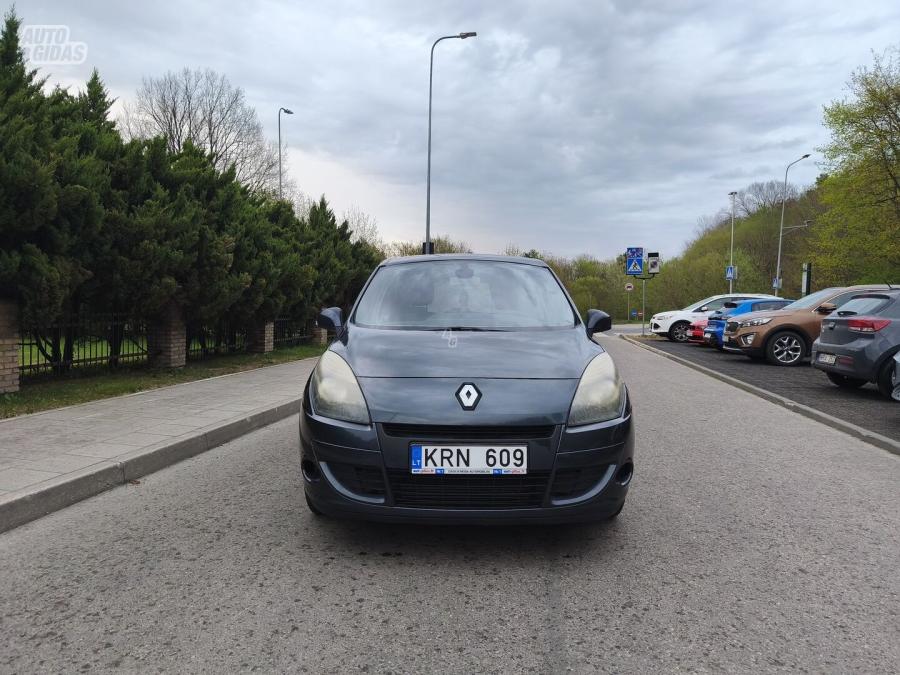 Melns Renault Scenic 2010 Viļņa, ar dzinēja tilpumu 1.50 L un nobraukumu 298 tūkst. km par 1000 €, foto 3 vietnē AUTOMOTO.COM.LV