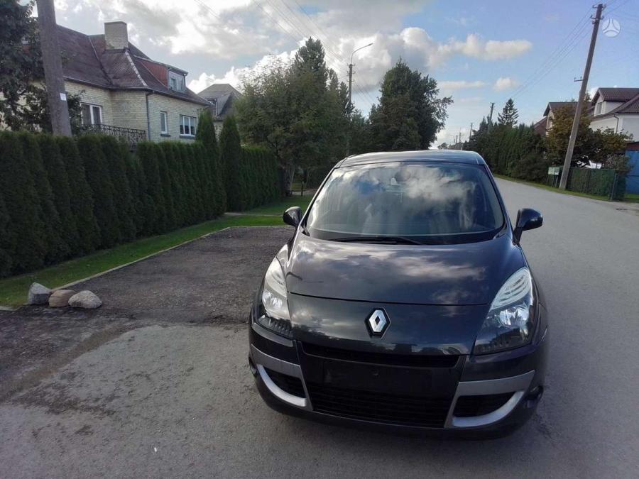 Melns Renault Scenic 2010 Šauļi, ar dzinēja tilpumu 1.46 L un nobraukumu 219 tūkst. km par 2800 €, foto 1 vietnē AUTOMOTO.COM.LV