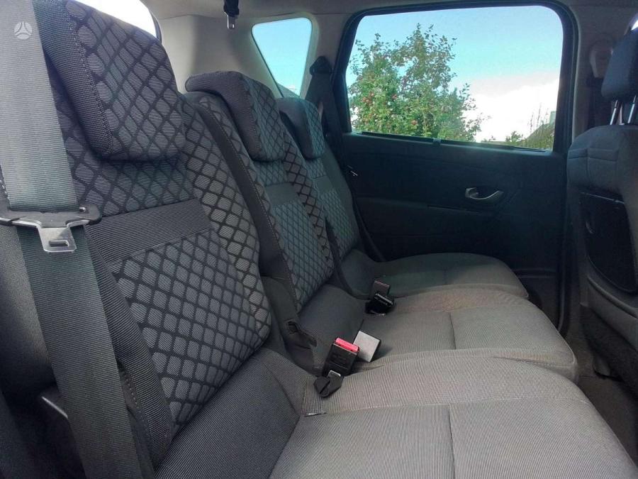 Melns Renault Scenic 2010 Šauļi, ar dzinēja tilpumu 1.46 L un nobraukumu 219 tūkst. km par 2800 €, foto 10 vietnē AUTOMOTO.COM.LV