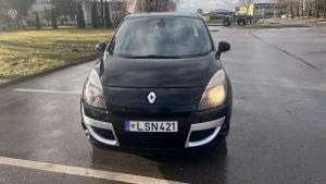 Black Renault Scenic 2011 in Taurage, with an engine capacity of 1.87 L and mileage of 334 thousand km for 2400 €, photo  on AUTOMOTO.COM.LV