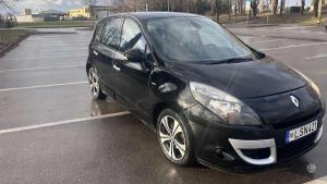 Black Renault Scenic 2011 in Taurage, with an engine capacity of 1.87 L and mileage of 334 thousand km for 2400 €, photo 4 on AUTOMOTO.COM.LV