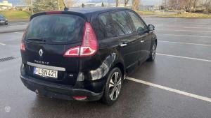 Black Renault Scenic 2011 in Taurage, with an engine capacity of 1.87 L and mileage of 334 thousand km for 2400 €, photo 5 on AUTOMOTO.COM.LV