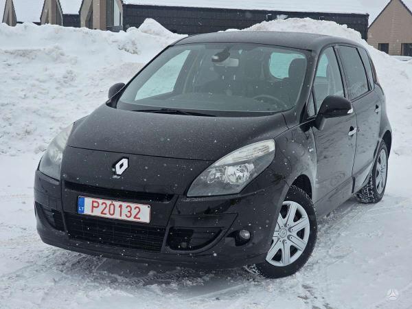 Black Renault Scenic 2011 in Klaipeda, with an engine capacity of 1.46 L and mileage of 200 thousand km for 3750 €, photo 1 on AUTOMOTO.COM.LV