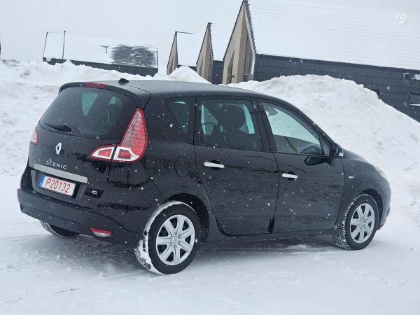 Black Renault Scenic 2011 in Klaipeda, with an engine capacity of 1.46 L and mileage of 200 thousand km for 3750 €, photo 3 on AUTOMOTO.COM.LV