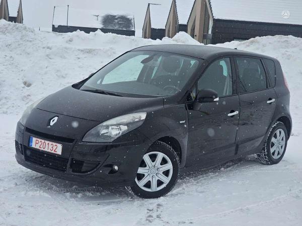 Black Renault Scenic 2011 in Klaipeda, with an engine capacity of 1.46 L and mileage of 200 thousand km for 3750 €, photo 6 on AUTOMOTO.COM.LV