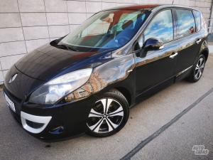 Melns Renault Scenic 2011 Klaipėda, ar dzinēja tilpumu 1.90 L un nobraukumu 153 tūkst. km par 3590 €, foto  vietnē AUTOMOTO.COM.LV