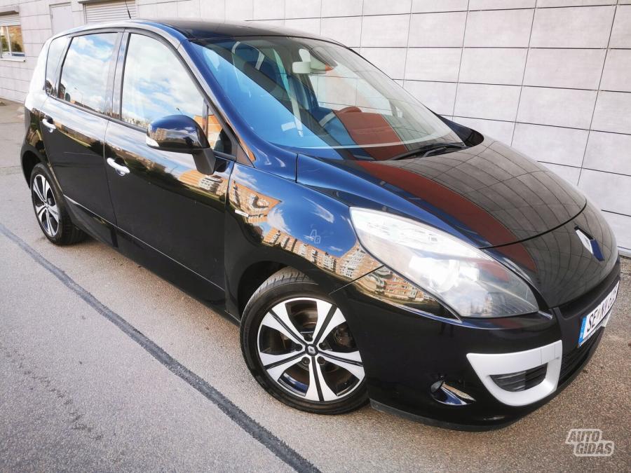 Melns Renault Scenic 2011 Klaipėda, ar dzinēja tilpumu 1.90 L un nobraukumu 153 tūkst. km par 3590 €, foto 4 vietnē AUTOMOTO.COM.LV