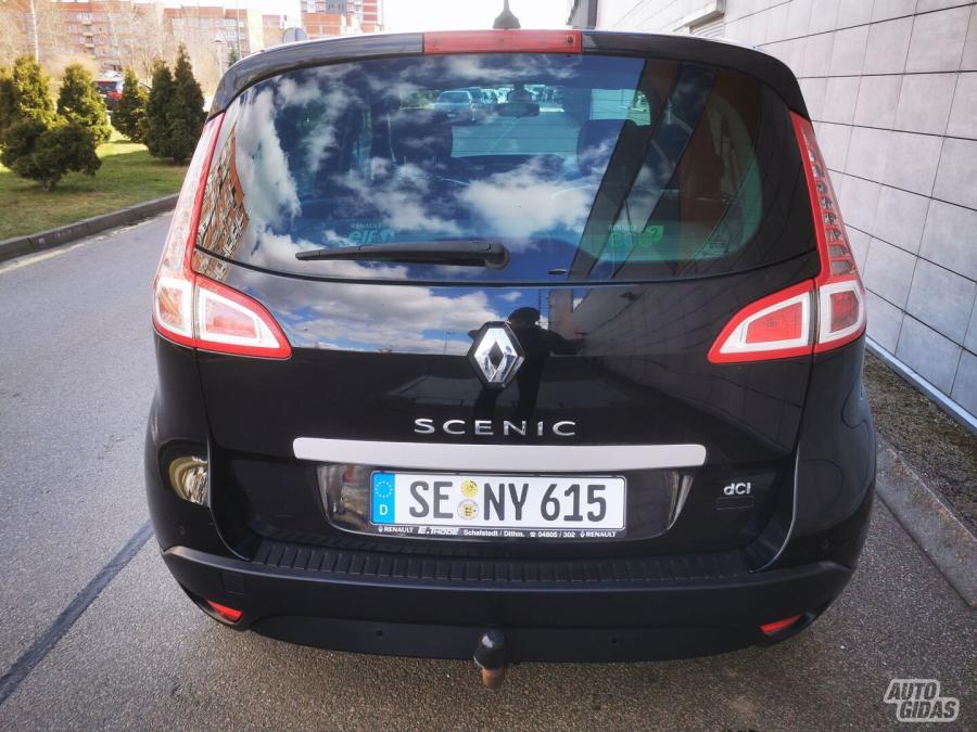 Melns Renault Scenic 2011 Klaipėda, ar dzinēja tilpumu 1.90 L un nobraukumu 153 tūkst. km par 3590 €, foto 6 vietnē AUTOMOTO.COM.LV