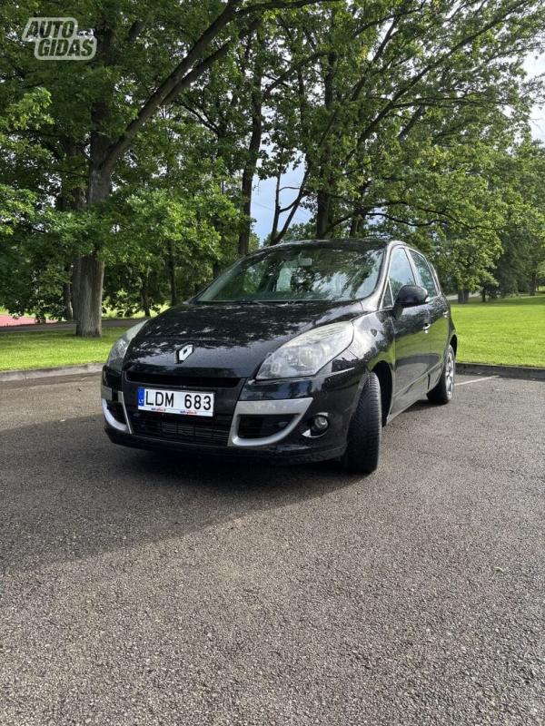 Black Renault Scenic 2011 in Marijampole, with an engine capacity of 1.50 L and mileage of 308 thousand km for 2800 €, photo 2 on AUTOMOTO.COM.LV