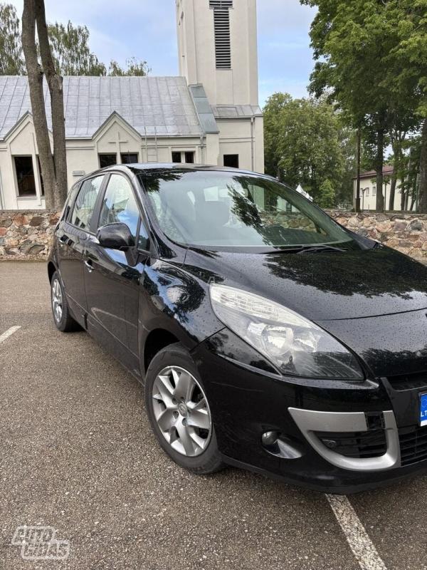 Black Renault Scenic 2011 in Marijampole, with an engine capacity of 1.50 L and mileage of 308 thousand km for 2800 €, photo 4 on AUTOMOTO.COM.LV