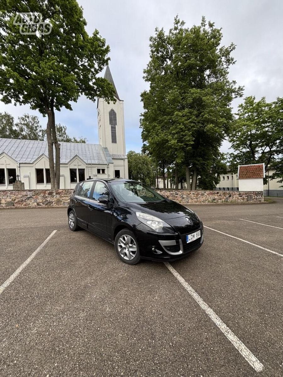 Black Renault Scenic 2011 in Marijampole, with an engine capacity of 1.50 L and mileage of 308 thousand km for 2800 €, photo 7 on AUTOMOTO.COM.LV