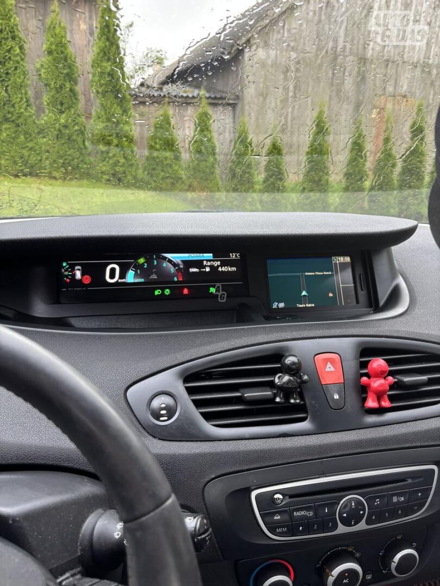Black Renault Scenic 2011 in Marijampole, with an engine capacity of 1.50 L and mileage of 308 thousand km for 2800 €, photo 13 on AUTOMOTO.COM.LV