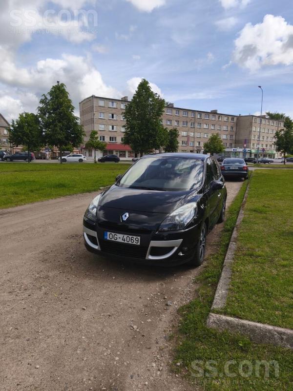 Melns Renault Scenic 2011 Jelgava, ar dzinēja tilpumu 1.90 L un nobraukumu 158 tūkst. km par 4750 €, foto 1 vietnē AUTOMOTO.COM.LV