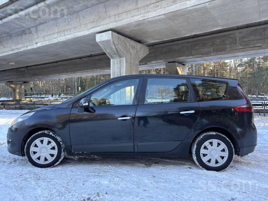 Black Renault Scenic 2011 in Riga, with an engine capacity of 1.50 L and mileage of 441 thousand km for 1200 €, photo 4 on AUTOMOTO.COM.LV