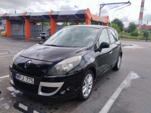 Melns Renault Scenic 2011 Klaipėda, ar dzinēja tilpumu 1.46 L un nobraukumu 346 tūkst. km par 2800 €, foto 1 vietnē AUTOMOTO.COM.LV