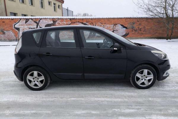 Black Renault Scenic 2012 in Siauliai, with an engine capacity of 1.50 L and mileage of 391 thousand km for 2650 €, photo 7 on AUTOMOTO.COM.LV