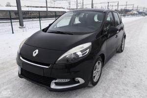 Black Renault Scenic 2012 in Siauliai, with an engine capacity of 1.50 L and mileage of 391 thousand km for 2650 €, photo  on AUTOMOTO.COM.LV