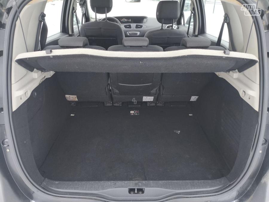 Black Renault Scenic 2012 in Siauliai, with an engine capacity of 1.50 L and mileage of 391 thousand km for 2650 €, photo 17 on AUTOMOTO.COM.LV