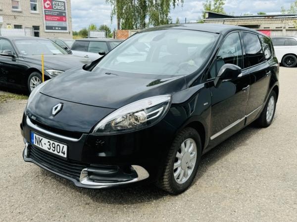 Black Renault Scenic 2012 in Riga, with an engine capacity of 1.60 L and mileage of 224 thousand km for 3850 €, photo 2 on AUTOMOTO.COM.LV
