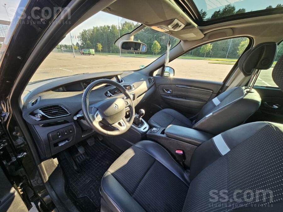 Черный Рено Сценик 2012 в Рига, объемом двигателя 1.60 л и пробегом 215 тыс. км за 4500 €, фото 24 на AUTOMOTO.COM.LV