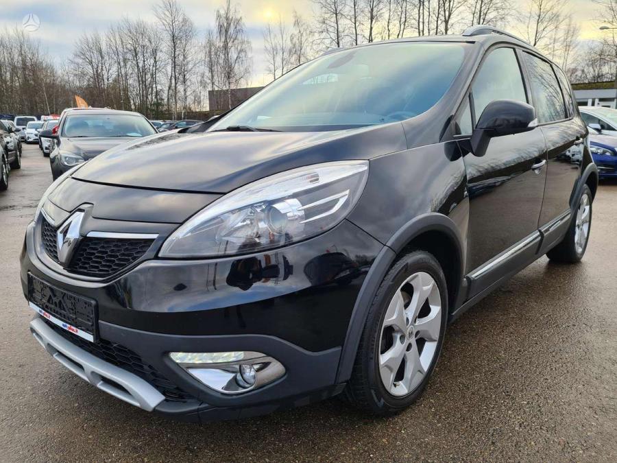 Black Renault Scenic 2013 in Kaunas, with an engine capacity of 1.46 L and mileage of 224 thousand km for 5000 €, photo 9 on AUTOMOTO.COM.LV