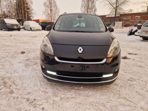 Black Renault Scenic 2013 in Ukmerge, with an engine capacity of 1.60 L and mileage of 250 thousand km for 3000 €, photo 1 on AUTOMOTO.COM.LV
