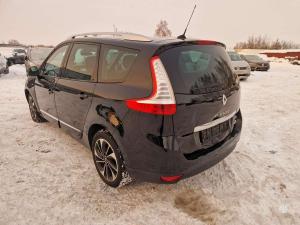 Black Renault Scenic 2013 in Ukmerge, with an engine capacity of 1.60 L and mileage of 250 thousand km for 3000 €, photo 7 on AUTOMOTO.COM.LV