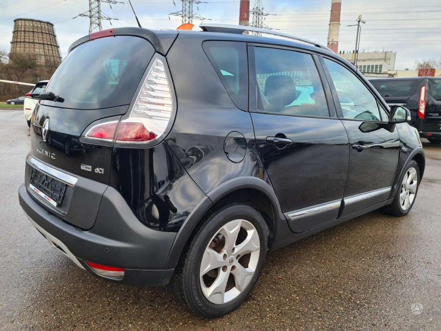 Melns Renault Scenic 2013 Kauņa, ar dzinēja tilpumu 1.46 L un nobraukumu 224 tūkst. km par 4950 €, foto 6 vietnē AUTOMOTO.COM.LV