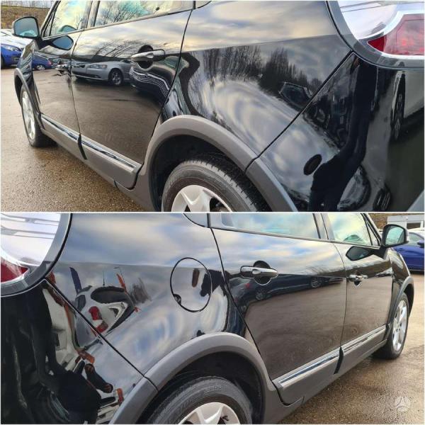 Black Renault Scenic 2013 in Kaunas, with an engine capacity of 1.46 L and mileage of 224 thousand km for 4950 €, photo 11 on AUTOMOTO.COM.LV