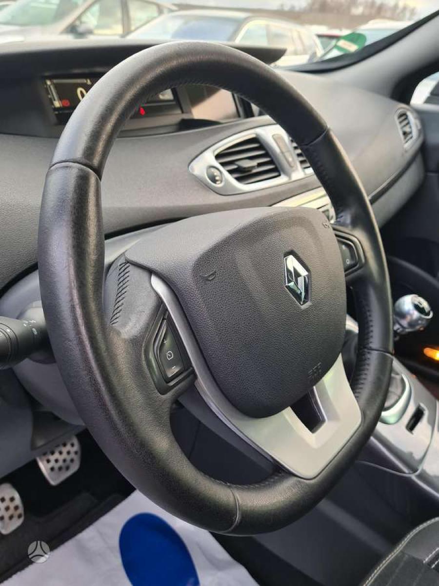 Melns Renault Scenic 2013 Kauņa, ar dzinēja tilpumu 1.46 L un nobraukumu 224 tūkst. km par 4950 €, foto 18 vietnē AUTOMOTO.COM.LV
