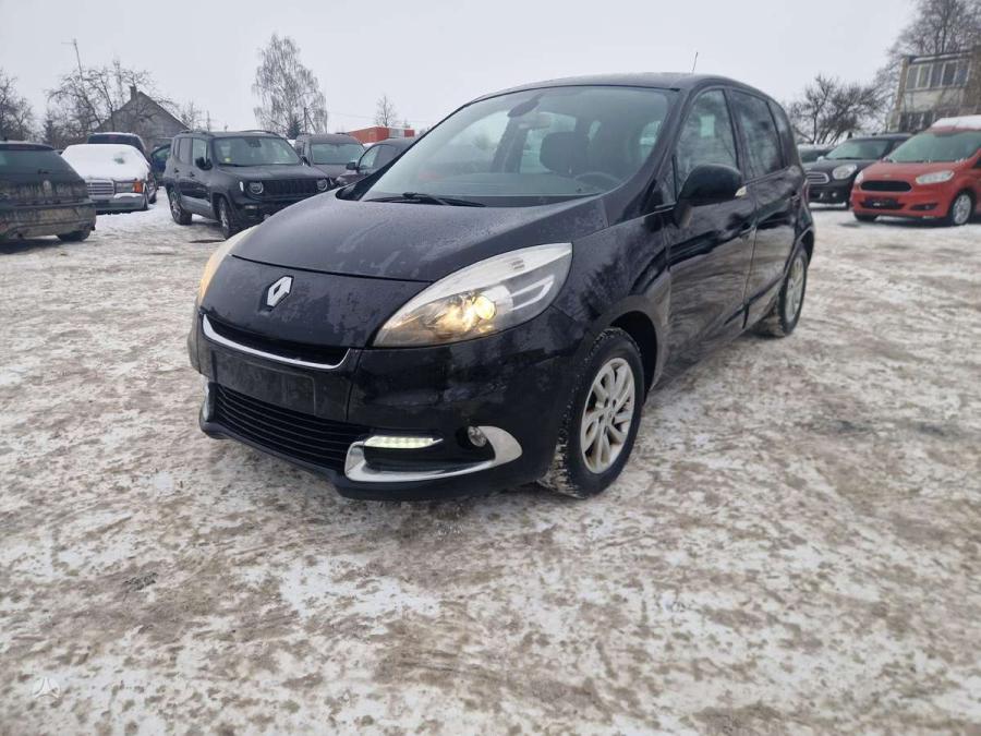 Melns Renault Scenic 2013 Ukmergė, ar dzinēja tilpumu 1.46 L un nobraukumu 215 tūkst. km par 3150 €, foto 1 vietnē AUTOMOTO.COM.LV