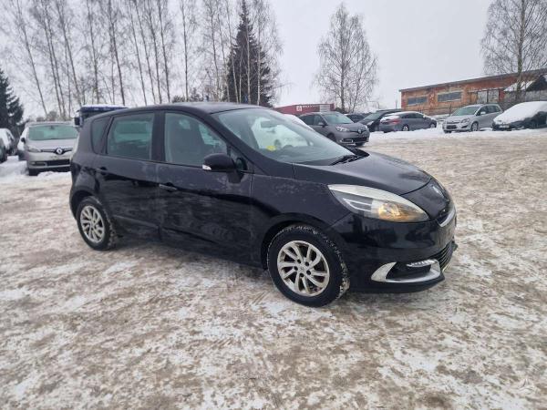 Black Renault Scenic 2013 in Ukmerge, with an engine capacity of 1.46 L and mileage of 215 thousand km for 3150 €, photo 4 on AUTOMOTO.COM.LV