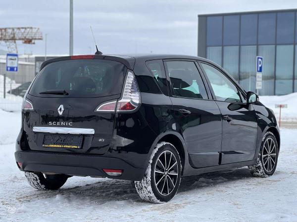 Melns Renault Scenic 2013 Šauļi, ar dzinēja tilpumu 1.46 L un nobraukumu 138 tūkst. km par 5150 €, foto 8 vietnē AUTOMOTO.COM.LV