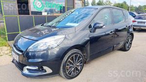 Melns Renault Scenic 2013 Rīga, ar dzinēja tilpumu 1.50 L un nobraukumu 268 tūkst. km par 3990 €, foto  vietnē AUTOMOTO.COM.LV