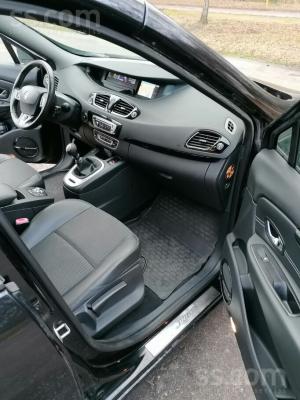 Melns Renault Scenic 2013 Rīga, ar dzinēja tilpumu 1.60 L un nobraukumu 269 tūkst. km par 3650 €, foto 6 vietnē AUTOMOTO.COM.LV