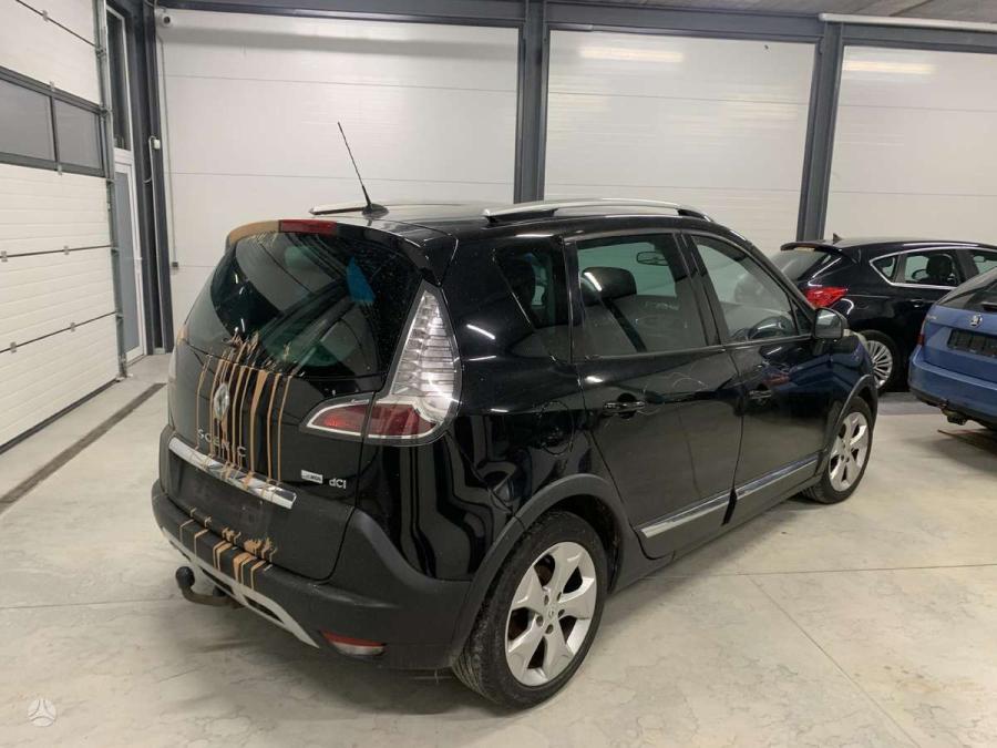 Melns Renault Scenic 2014 Kauņa, ar dzinēja tilpumu 1.46 L un nobraukumu 233 tūkst. km par 3700 €, foto 3 vietnē AUTOMOTO.COM.LV