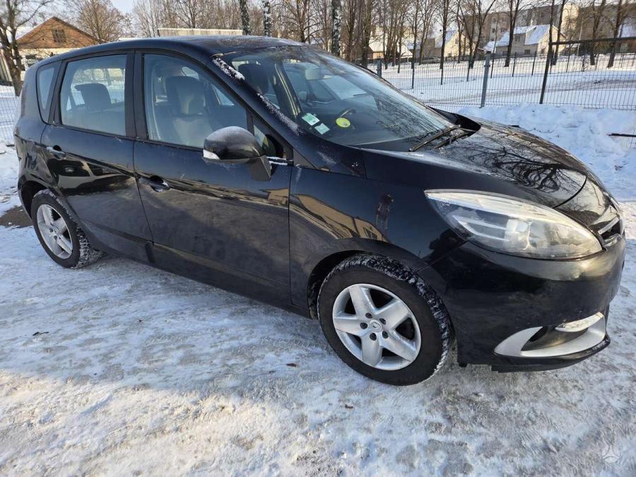 Melns Renault Scenic 2014 Tauragė, ar dzinēja tilpumu 1.60 L un nobraukumu 250 tūkst. km par 3450 €, foto 1 vietnē AUTOMOTO.COM.LV