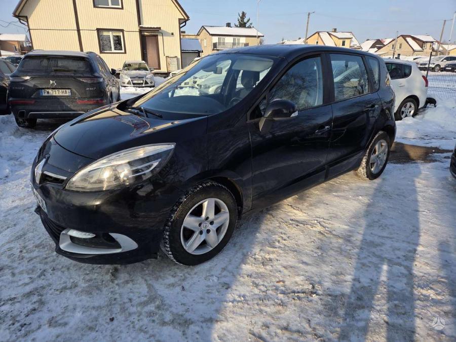 Melns Renault Scenic 2014 Tauragė, ar dzinēja tilpumu 1.60 L un nobraukumu 250 tūkst. km par 3450 €, foto 2 vietnē AUTOMOTO.COM.LV