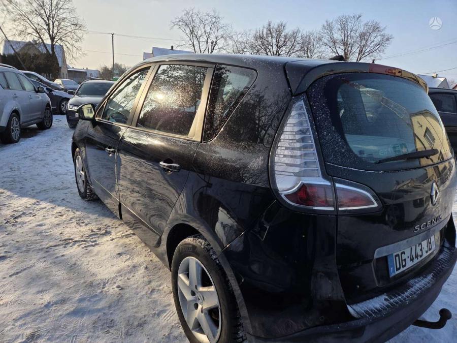 Melns Renault Scenic 2014 Tauragė, ar dzinēja tilpumu 1.60 L un nobraukumu 250 tūkst. km par 3450 €, foto 5 vietnē AUTOMOTO.COM.LV