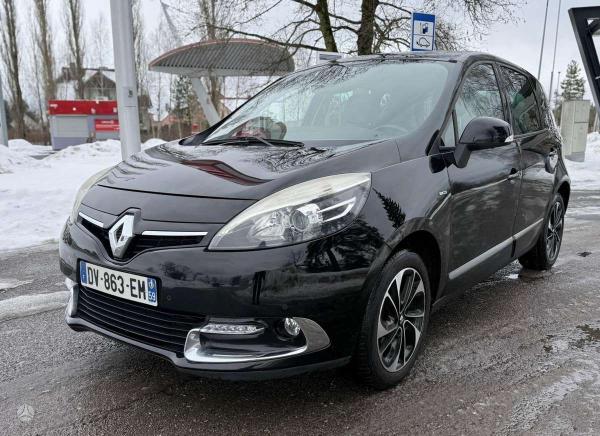 Melns Renault Scenic 2014 Tauragė, ar dzinēja tilpumu 1.20 L un nobraukumu 158 tūkst. km par 4100 €, foto 1 vietnē AUTOMOTO.COM.LV