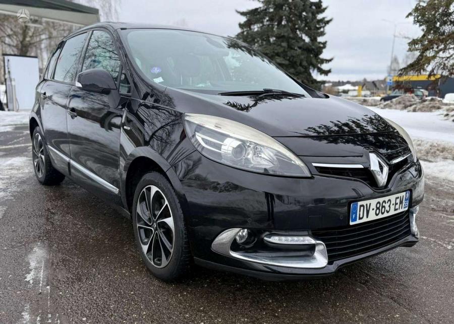 Melns Renault Scenic 2014 Tauragė, ar dzinēja tilpumu 1.20 L un nobraukumu 158 tūkst. km par 4100 €, foto 2 vietnē AUTOMOTO.COM.LV