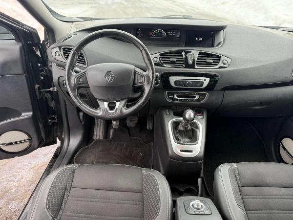 Melns Renault Scenic 2014 Tauragė, ar dzinēja tilpumu 1.20 L un nobraukumu 158 tūkst. km par 4100 €, foto 6 vietnē AUTOMOTO.COM.LV