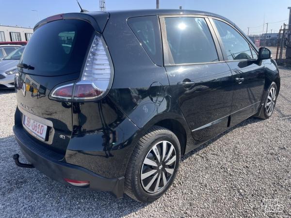 Black Renault Scenic 2014 in Kaunas, with an engine capacity of 1.50 L and mileage of 258 thousand km for 4350 €, photo 7 on AUTOMOTO.COM.LV