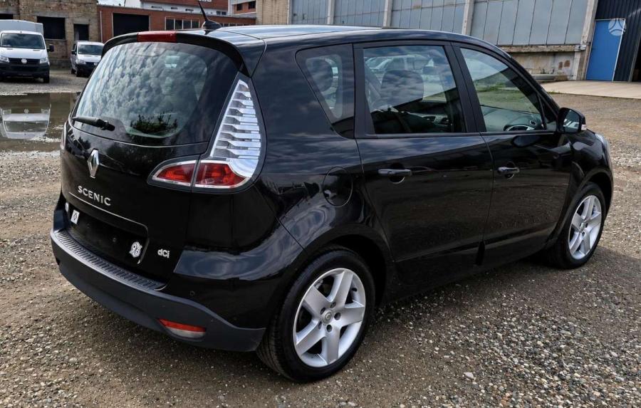 Melns Renault Scenic 2014 Alīta, ar dzinēja tilpumu 1.46 L un nobraukumu 171 tūkst. km par 4900 €, foto 5 vietnē AUTOMOTO.COM.LV
