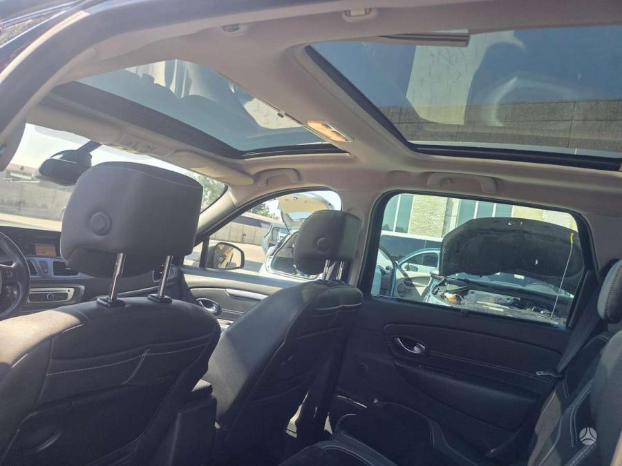 Melns Renault Scenic 2014 Tauragė, ar dzinēja tilpumu 1.46 L un nobraukumu 230 tūkst. km par 4800 €, foto 14 vietnē AUTOMOTO.COM.LV