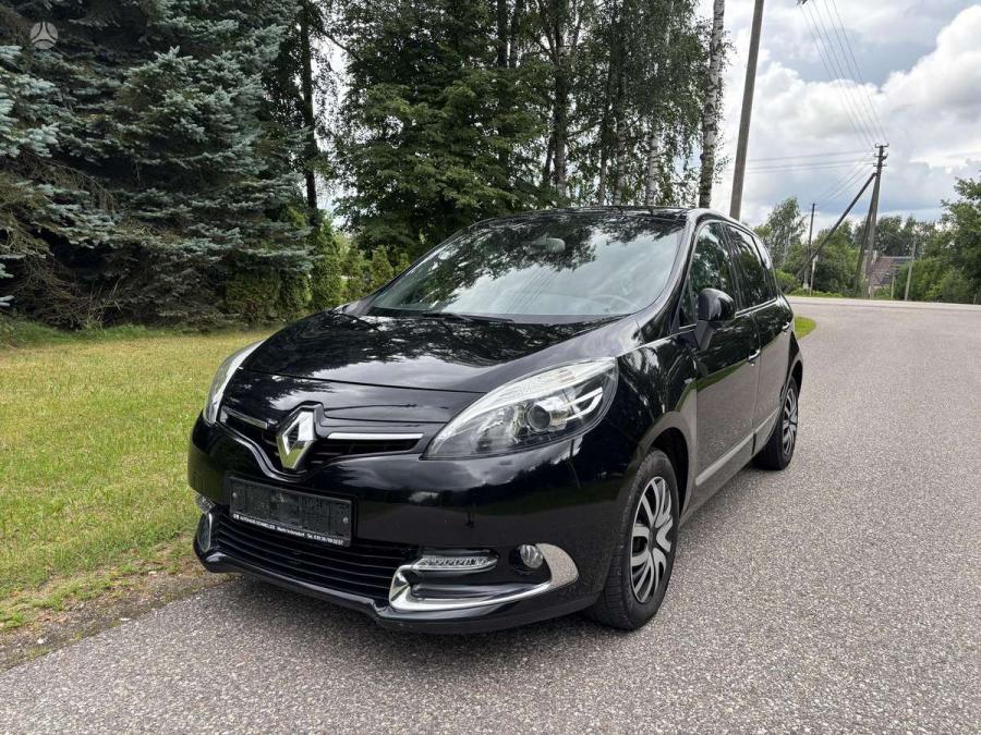 Melns Renault Scenic 2014 Utena, ar dzinēja tilpumu 1.60 L un nobraukumu 222 tūkst. km par 3950 €, foto 13 vietnē AUTOMOTO.COM.LV